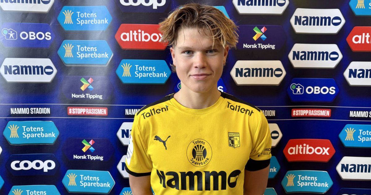 Elias Aarflot er på plass! / Raufoss