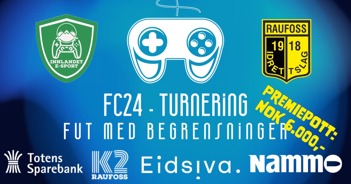 FC24-turnering for topp og bredde / Raufoss