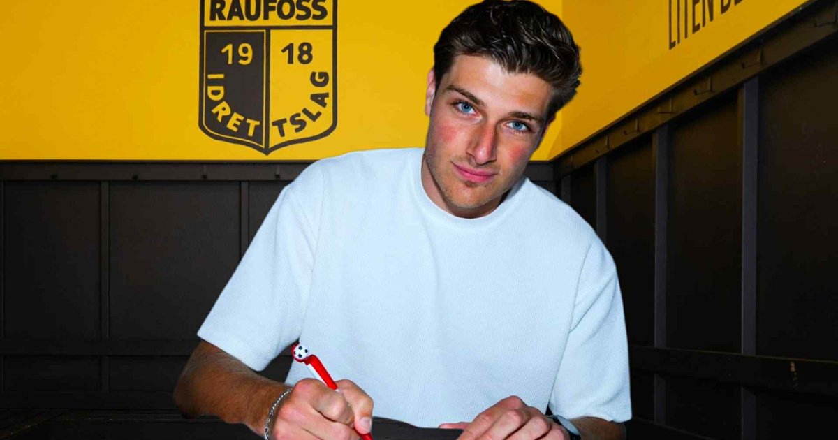 Ny spiss inn porten: Adrian Rogulj spilleklar for Raufoss / Raufoss