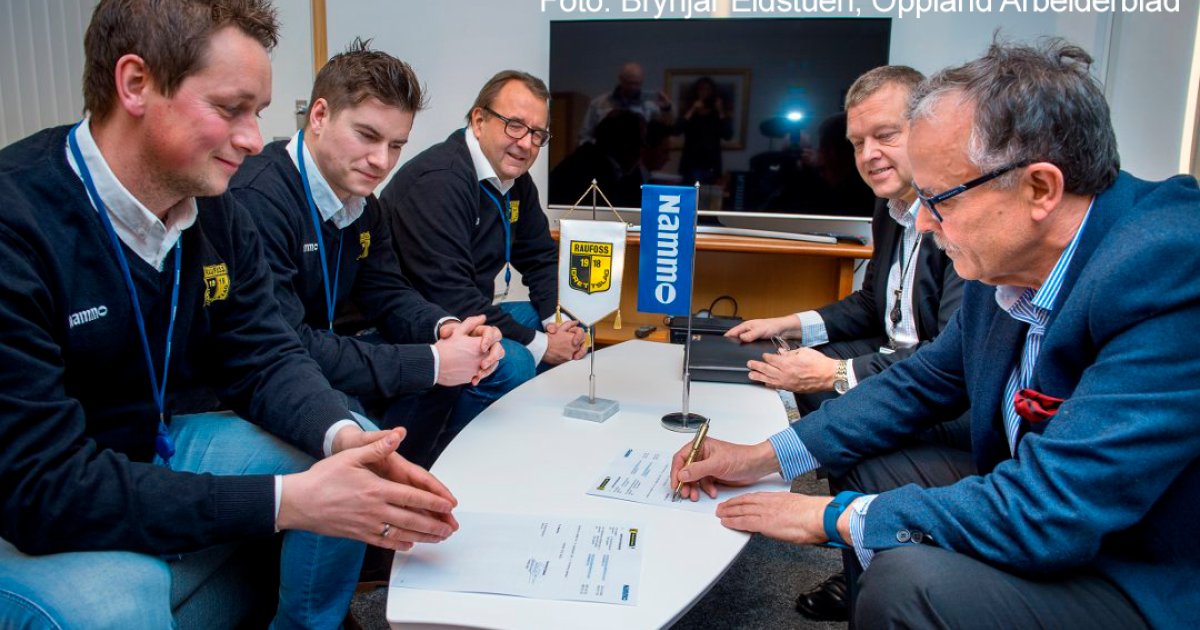 Tidenes sponsoravtale med Nammo / Raufoss